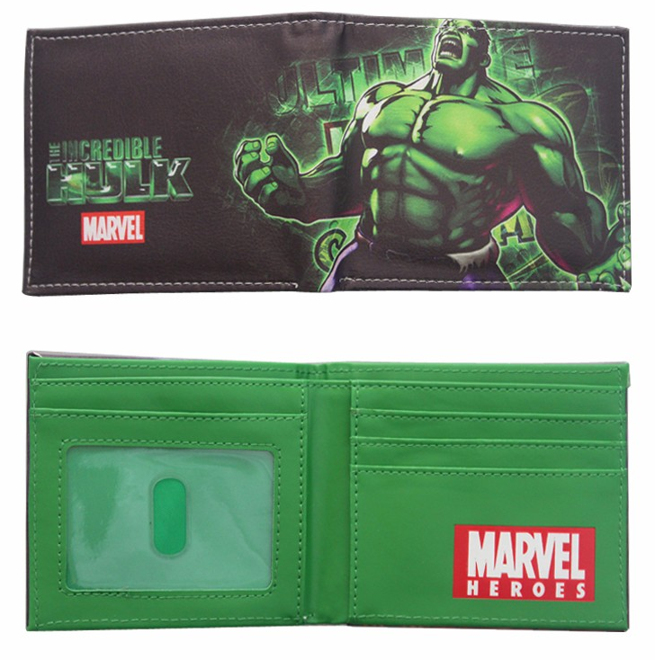 Hulk Bi-Fold Wallet – DC Marvel World